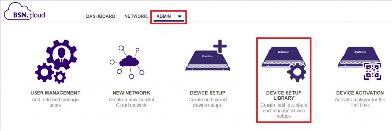 Brightsign Player Configuration