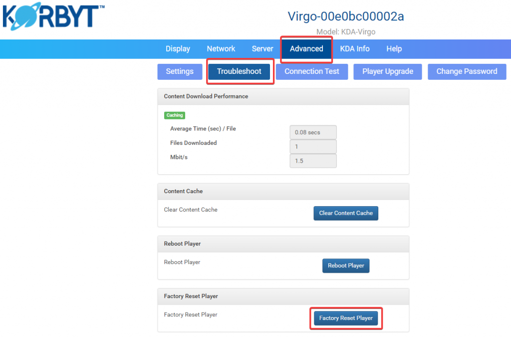 KDA Virgo Players | Korbyt Knowledge Base
