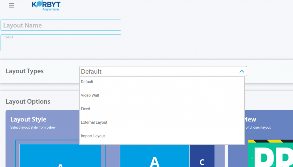 Layout Basics | Korbyt Knowledge Base