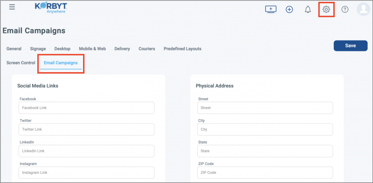 Setting Email Attributes from Your CMS | Korbyt Knowledge Base