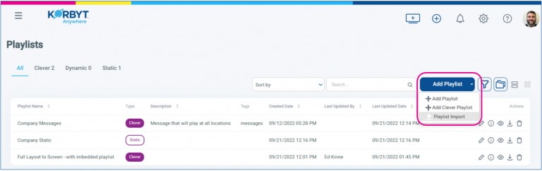 Quick Start Guide for Digital Signage | Korbyt Knowledge Base