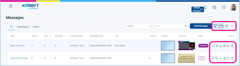 Quick Start Guide for Desktop (InView) | Korbyt Knowledge Base