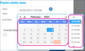 Playlist Validity Dates for Media, Layouts, and Messages | Korbyt ...